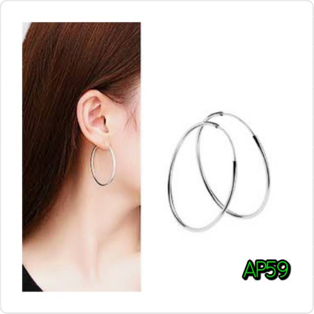 Jual ANTING BULAT POLOS | Shopee Indonesia