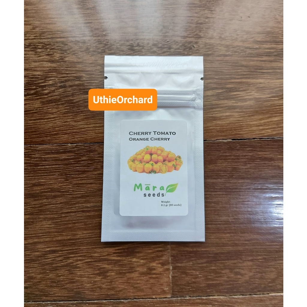 Jual Mara Seeds - Cherry Tomato (Tomat Ceri) Orange Cherry (80 seeds ...