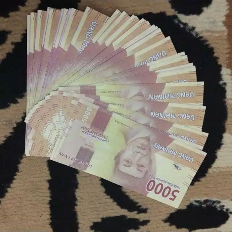 Jual uang mahar/mainan pecaan 5 ribu | Shopee Indonesia