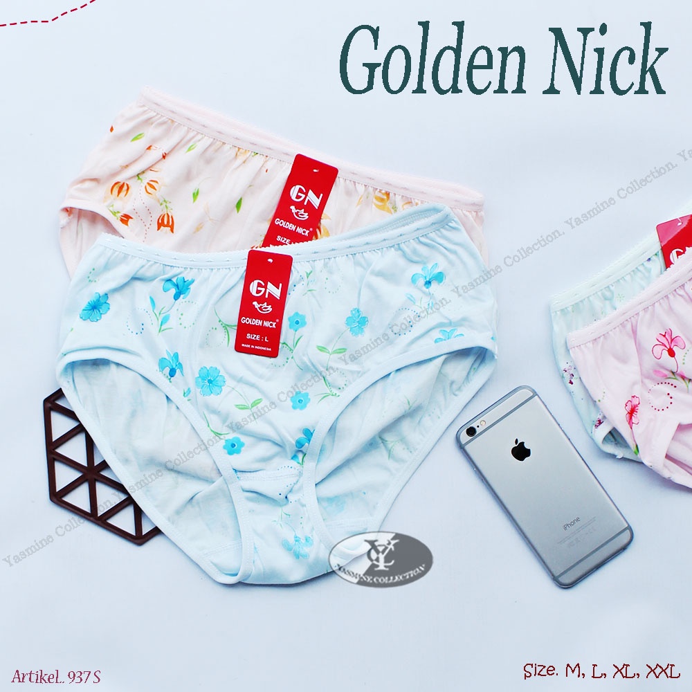 Jual ( 6pc ) CD Golden Nick 937s | Celana Dalam Wanita | CD Wanita ...