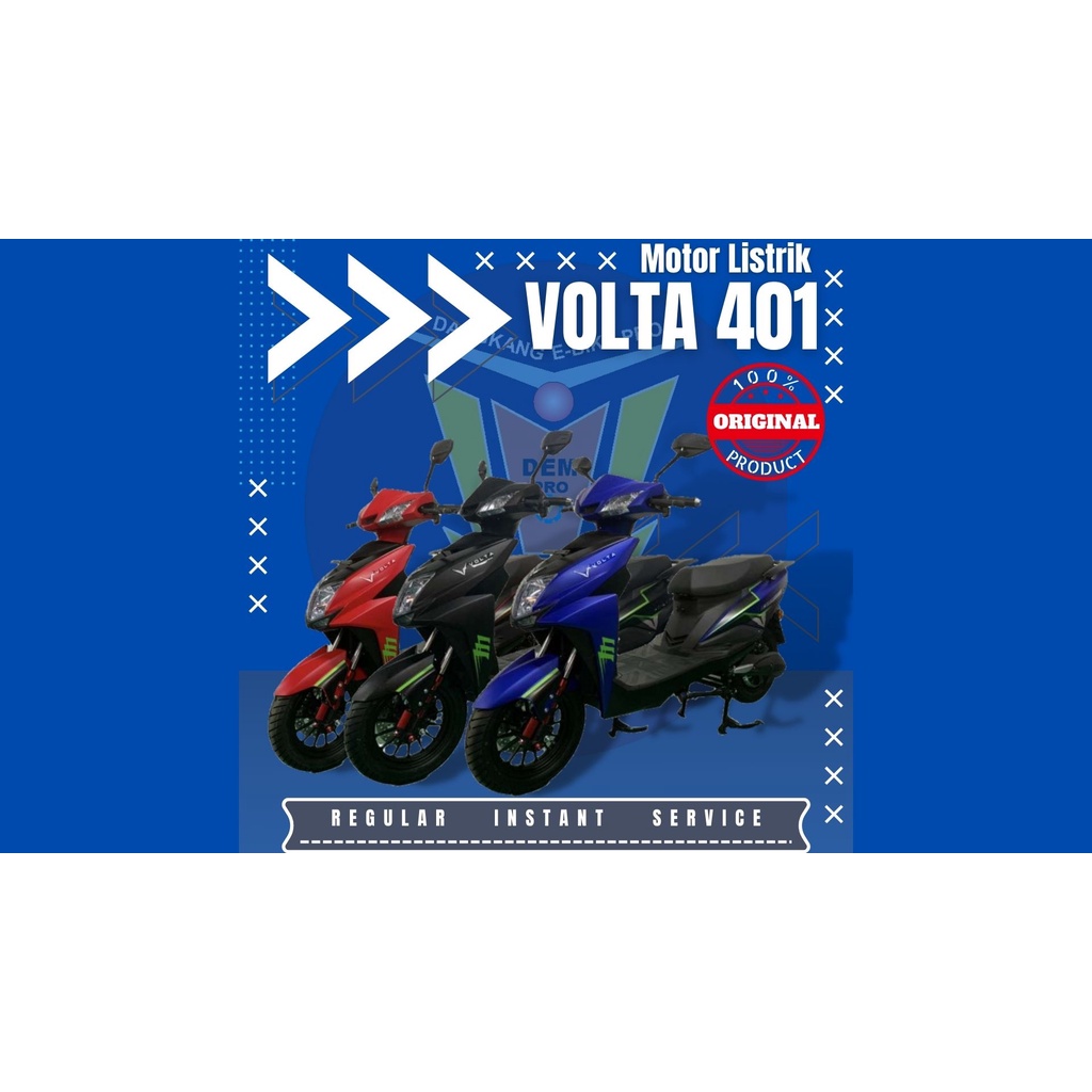Jual Volta 401 1500W | Ban Tubeless - Include Charger-Off The Road SNI ...