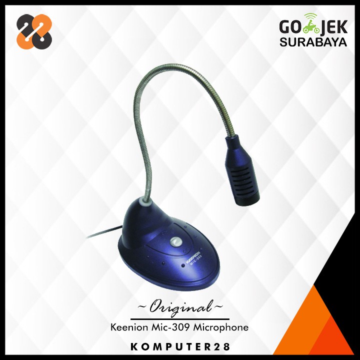 Jual Keenion Mic-309 Desk Microphone - Mic Duduk untuk PC/Laptop/Gadget ...