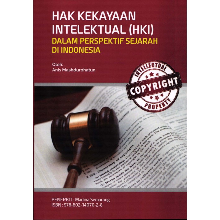 Jual Hukum hak Kekayaan Intelektual dlm perspektif sejarah di indonesia | Shopee Indonesia