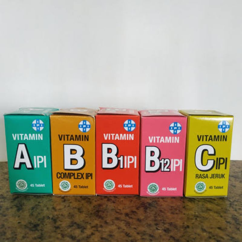 Jual Vitamin IPI All Varian (Vitamin C,Vitamin A,Vitamin Bcomplex ...