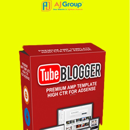 Jual Template Mirip Youtube tube blogger | Shopee Indonesia