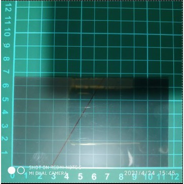 Jual Polarizer LCD 4.7 inch Polarized Polaris Polaroid Negative Display ...