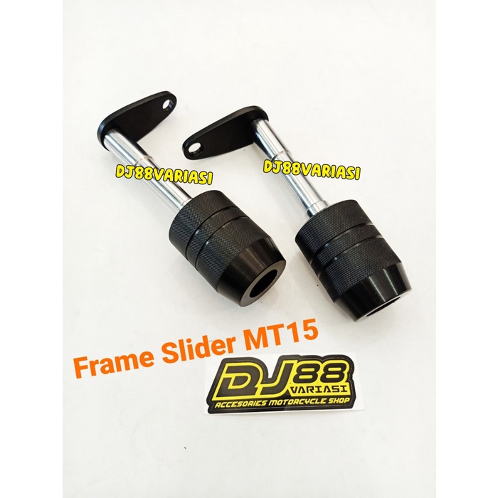 Jual frame slider mt15 pelindung fairing body crash mt15 penahan motor ...