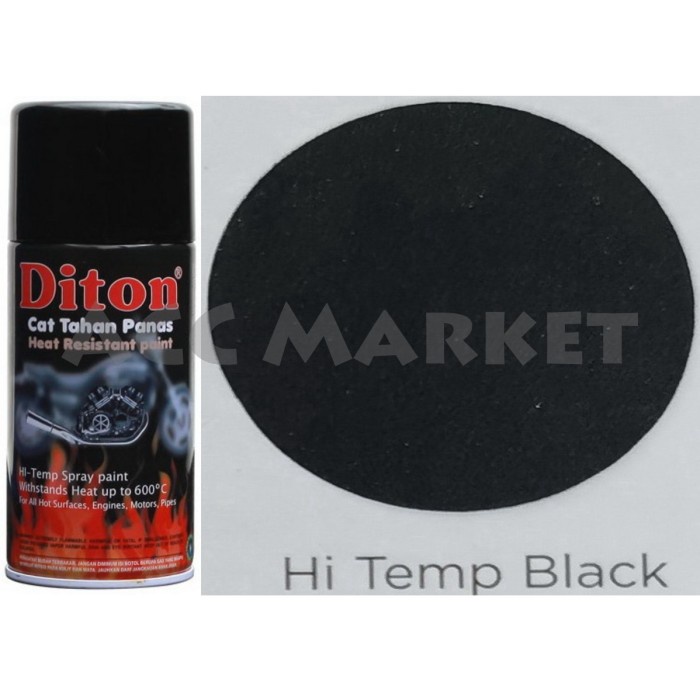 Jual Pilox Diton 300cc Pilok Pylox High Temp Anti Panas Hitam Black | Shopee Indonesia