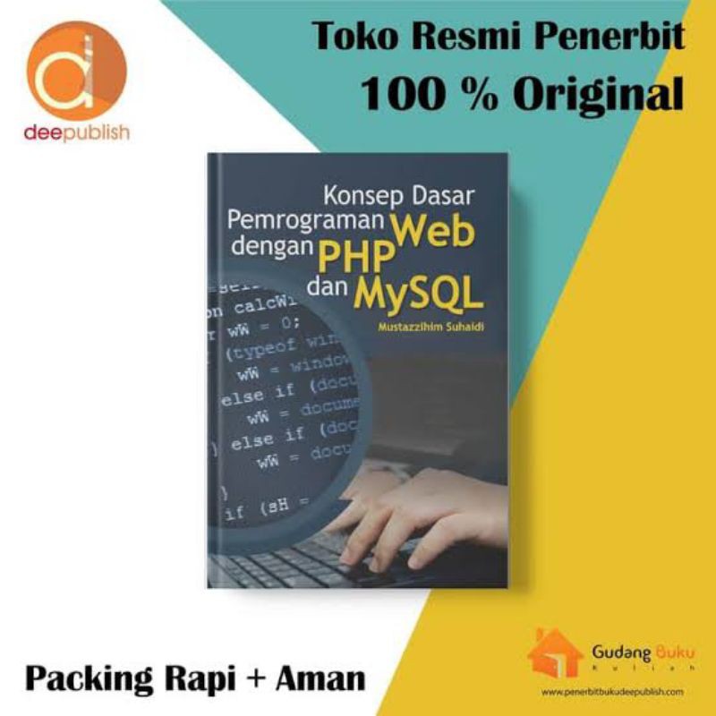 Jual KONSEP DASAR PEMROGRAMAN WEB DENGAN PHP DAN MYSQL (Buku Ori, Murah, berkualitas) | Shopee ...