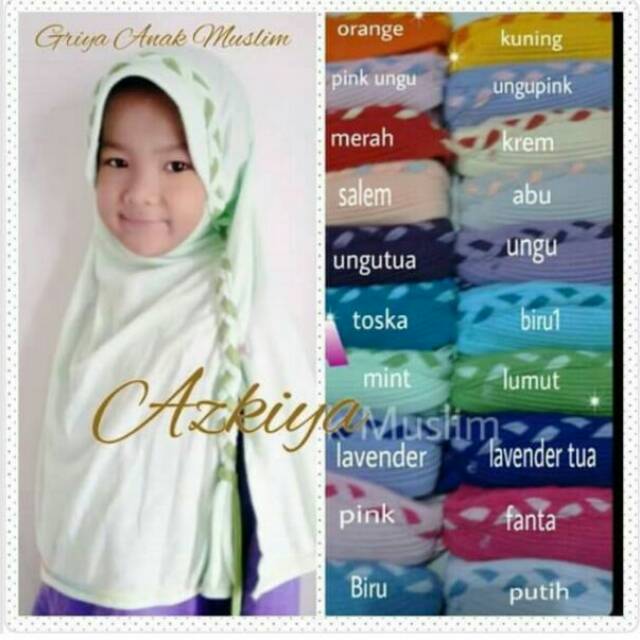 Jual Jilbab vania seri azkiya | Shopee Indonesia