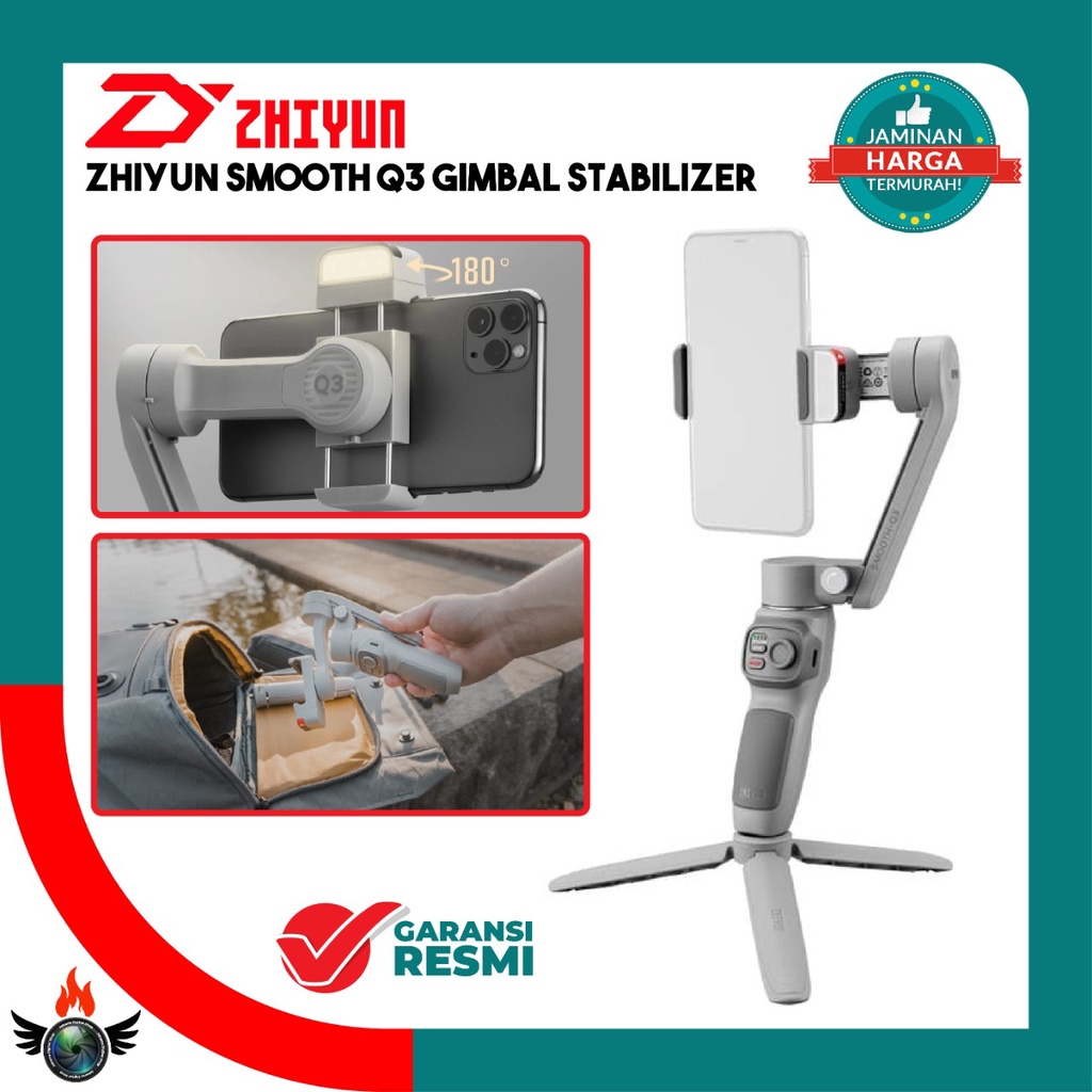 Jual Zhiyun Smooth Q3 Gimbal Stabilizer - Garansi Resmi | Shopee Indonesia