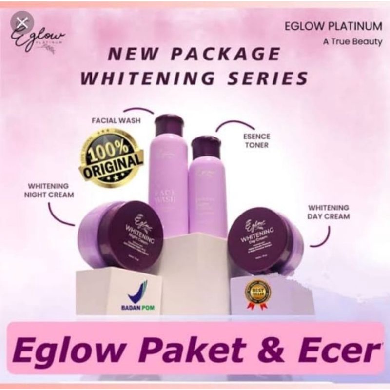 Jual eglow platinum kemasan baru | Shopee Indonesia