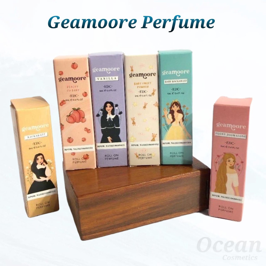 Jual (BPOM) GEAMOORE Parfume 6ml & 30ml | Shopee Indonesia
