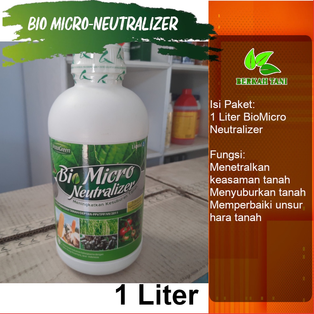 Jual BioMikro BioMicro Neutralizer 1 Liter Dekomposer Penetral Hara ...