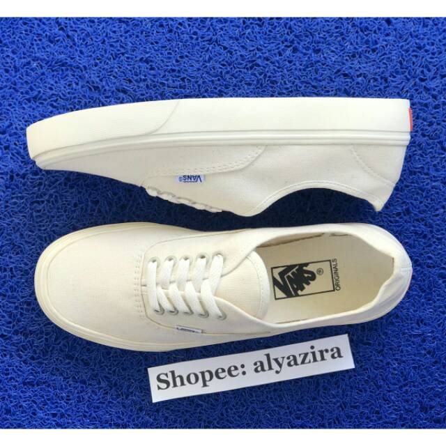 Jual Vans Authentic OG Ivory Off White Waffle DT | Shopee Indonesia