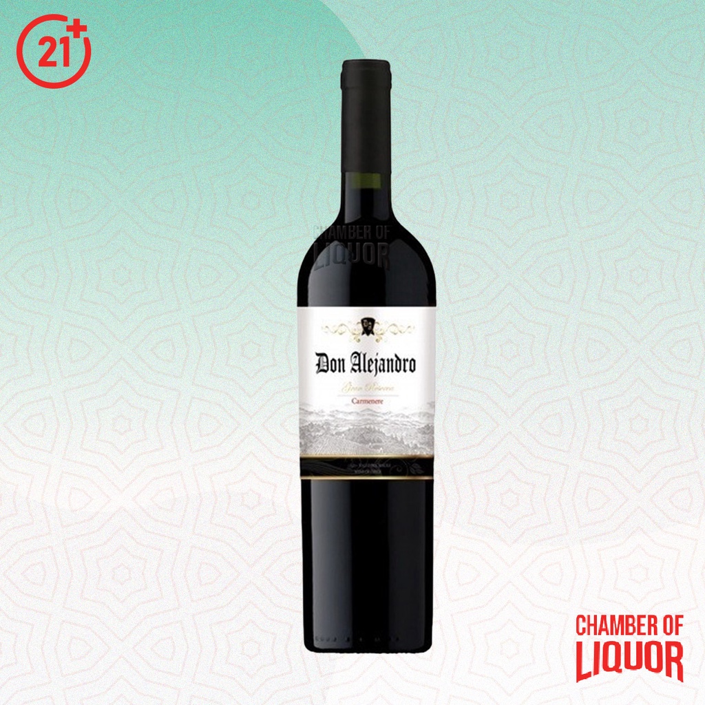 Jual Don Alejandro Gran Reserva Carmenere Chile Red Wine 750ml | Shopee ...