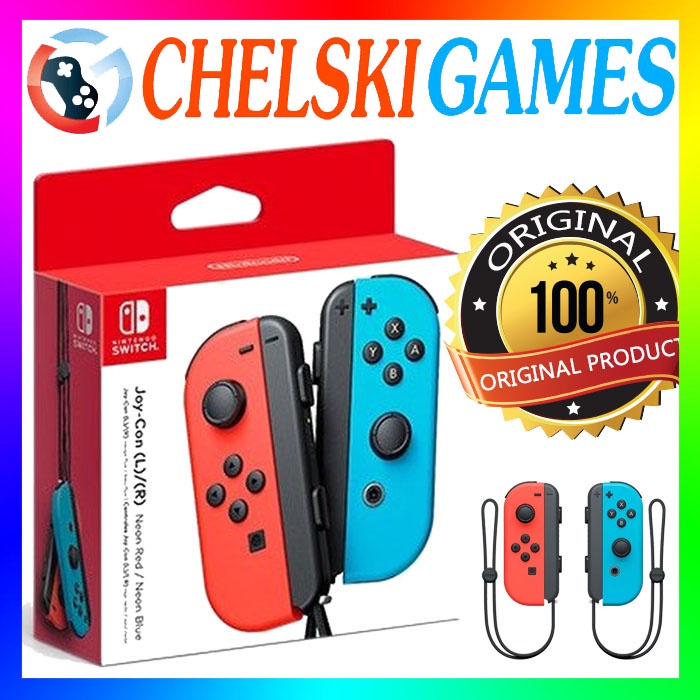 Jual Nintendo Switch Joycon (L/R) Neon (Red Blue) | Shopee Indonesia