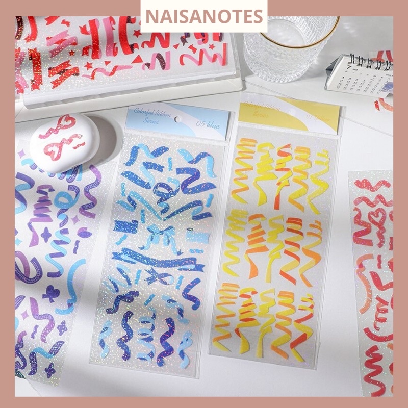 Jual STICKER RIBBON PVC STIKER DESAIN PITA WATERPROOF DECORATIVE ...