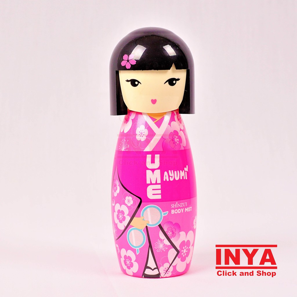 Jual SHINZUI UME AYUMI BODY MIST 100ml - Pink | Shopee Indonesia