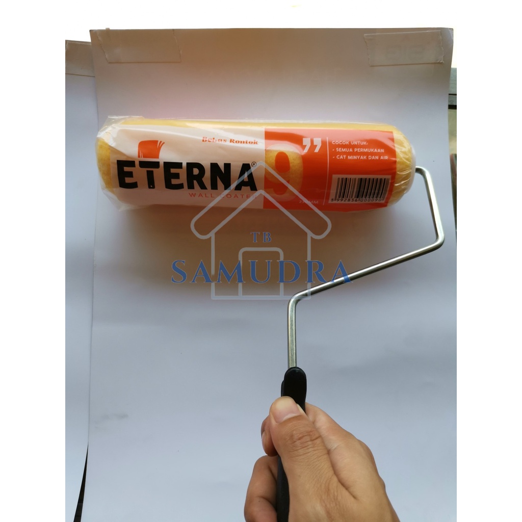 Jual Roll Cat ETERNA Rollan Roller Kuas Roll Cat 9 Inch Tembok Gipsum ...