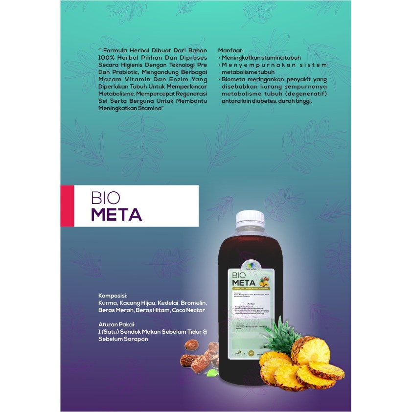 Jual BIO META - 500ml - Herbal daya Tahan Tubuh | Shopee Indonesia