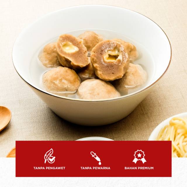 Jual ChickSo Bakso KEJU JUMBO Premium Dimsum Frozen Food | Shopee Indonesia