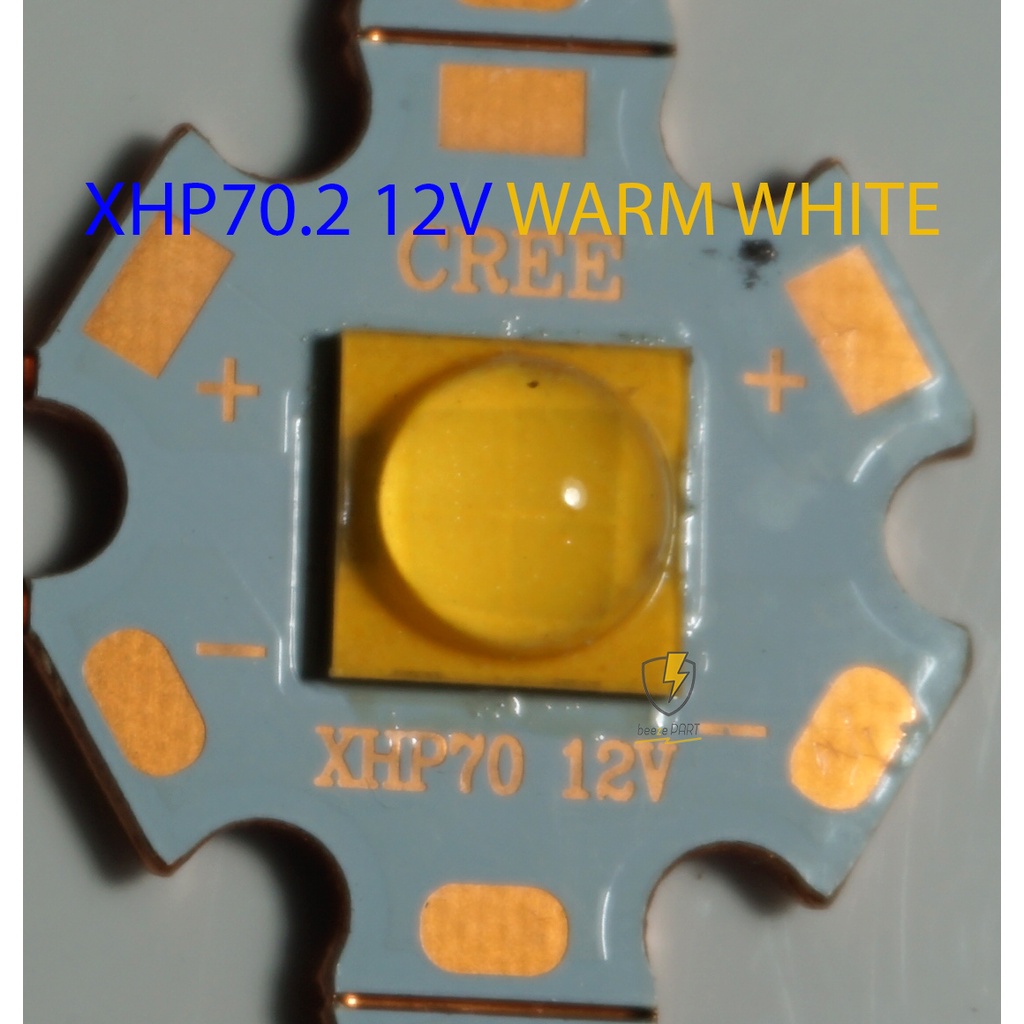 Jual LED HPL CREE XHP70 XHP70.2 3V 6V 12V 20W White dan Warm White ...