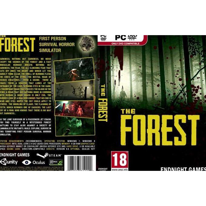 Jual Buruan Serbu] (Game Pc Dan Laptop) 1Kaset The Forest Full Version ...