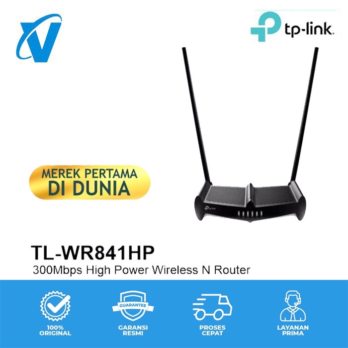 Jual TP-Link TL-WR841HP 300Mbps Highw Power Wireless N Router | Shopee ...