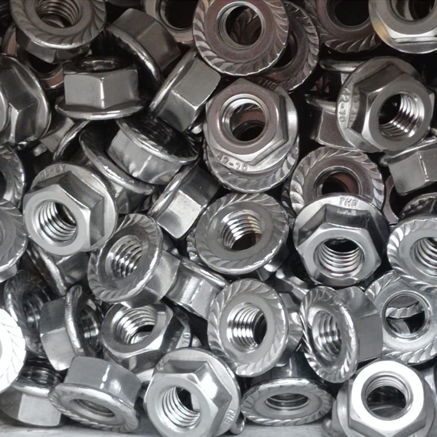 Jual MUR TOPI M6 STAINLESS STEEL MUR FLANGE SS SUS 304 KUNCI 10 | Shopee Indonesia