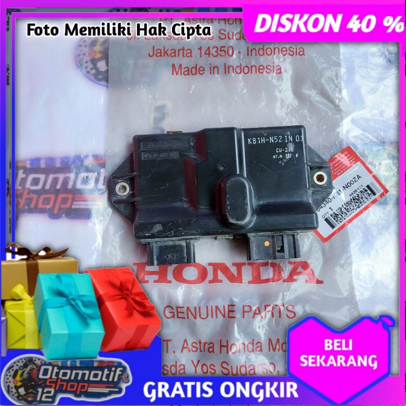 Jual CDI-ECU HONDA BEAT FI CBS Non ISS ASLI 30400-K81-N02 | Shopee ...