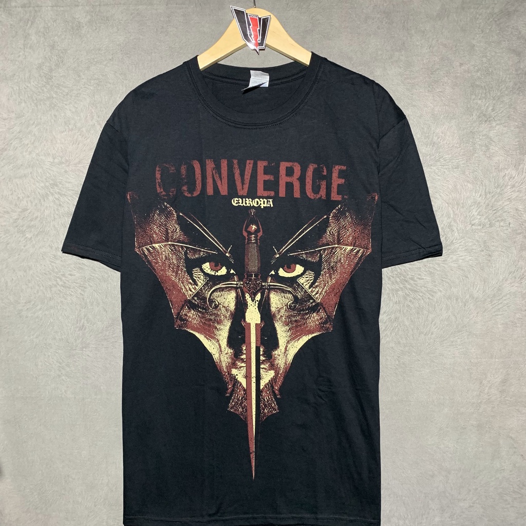 Jual T Shirt Band Official CONVERGE - EUROPA DAGGER Original | Shopee ...