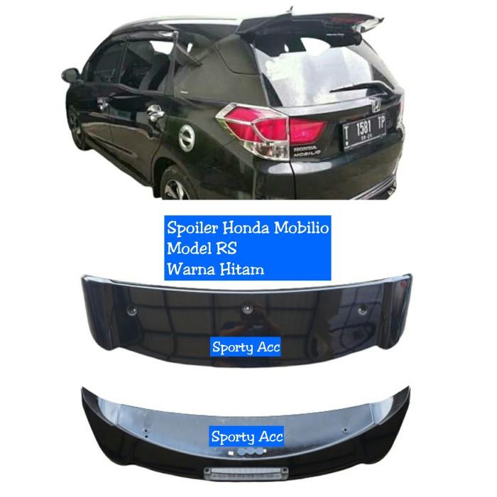Jual Sensor | Spoiler Honda Mobilio Warna Hitam Model Rs With Lampu Rem ...