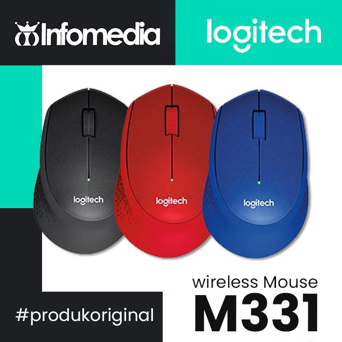Jual Mouse silent wireless - logitech m311 | Shopee Indonesia