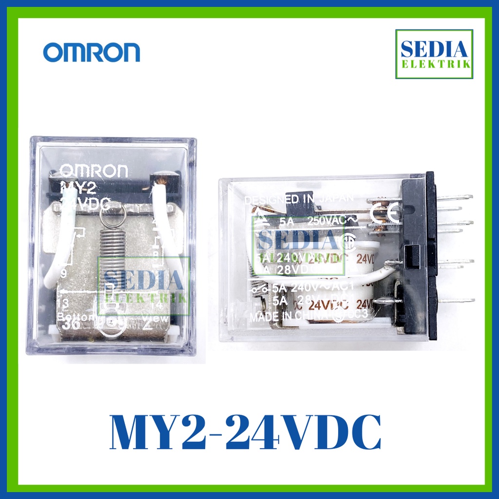 Jual Relay Omron MY2-24VDC MY2 24VDC 8PIN | Shopee Indonesia