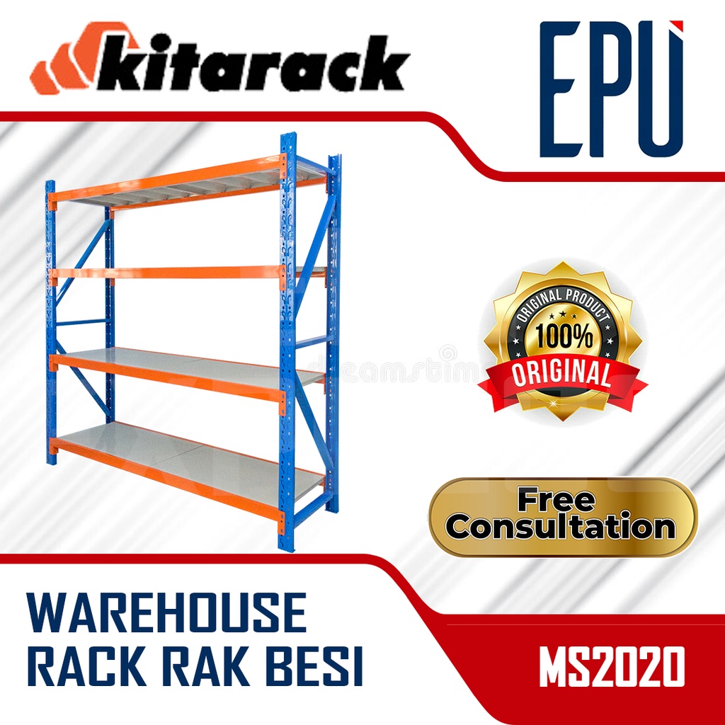Jual Kitarack MS2020 (Starter) - Warehouse Rack Rak Besi Rak Gudang ...