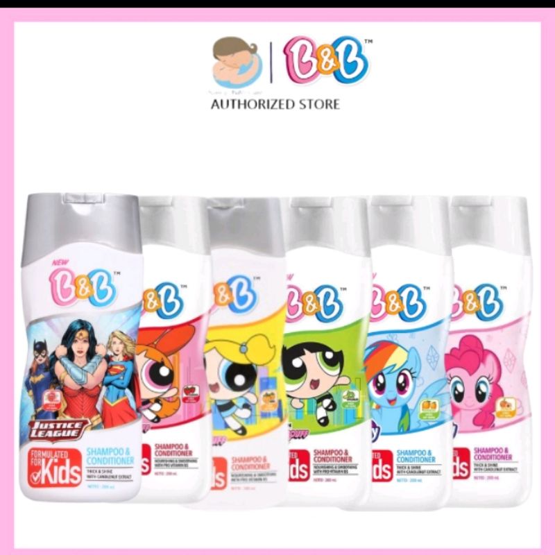 Jual B&B Kids Shampoo 100ml - 200ml | Shopee Indonesia