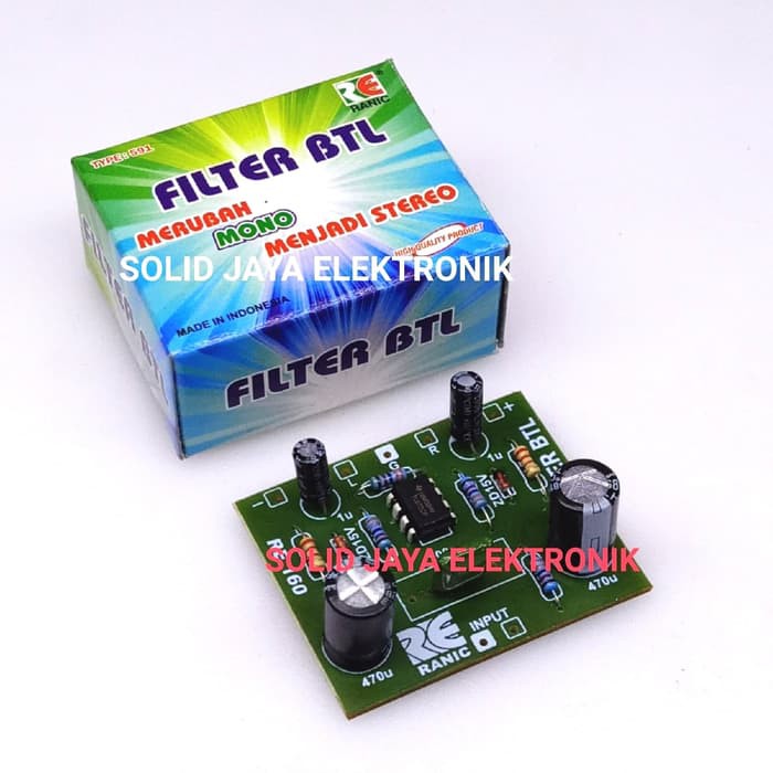 Jual KIT BTL SYSTEM FILTER BTL RANIC POWER MONO MENJADI STEREO RANIC ...