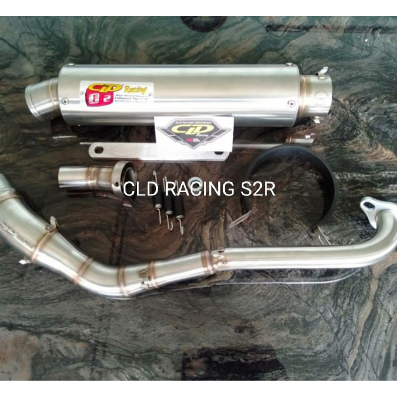 Jual KNALPOT CLD RACING AEROX TYPE C2 BULAT | Shopee Indonesia