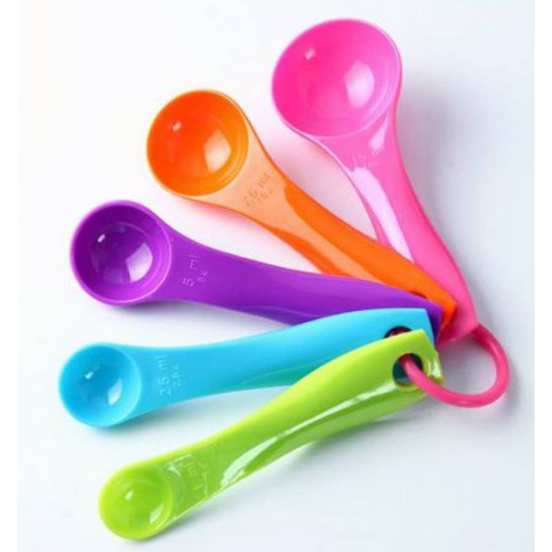 Jual Sendok takar set 5 in 1 Sendok ukuran kue, air, bumbu dapur ...