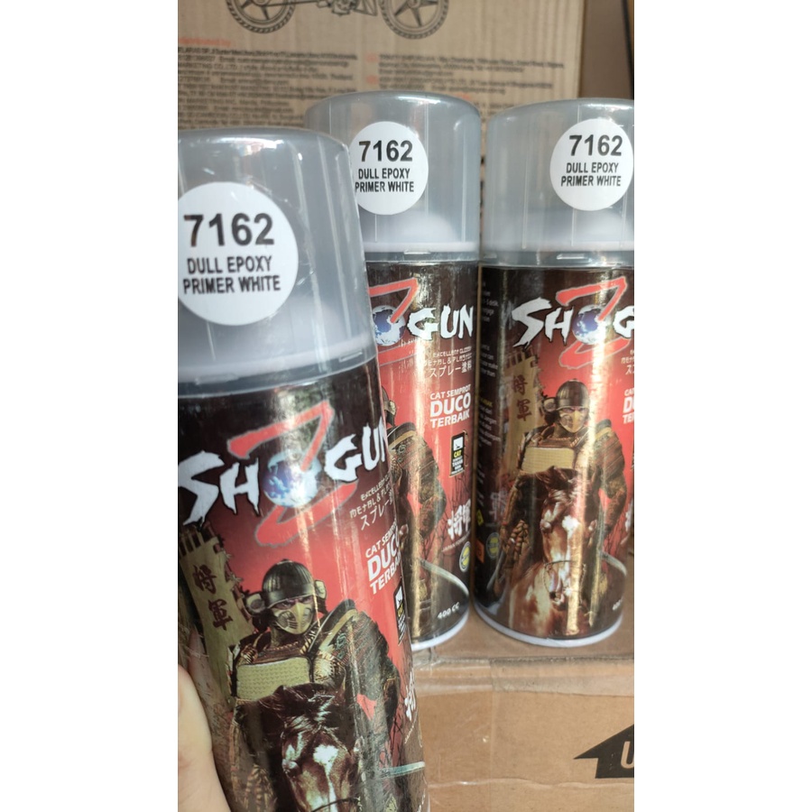 Jual pilok pilox shogunz cat duco dull epoxy primer white 7162 400cc ...