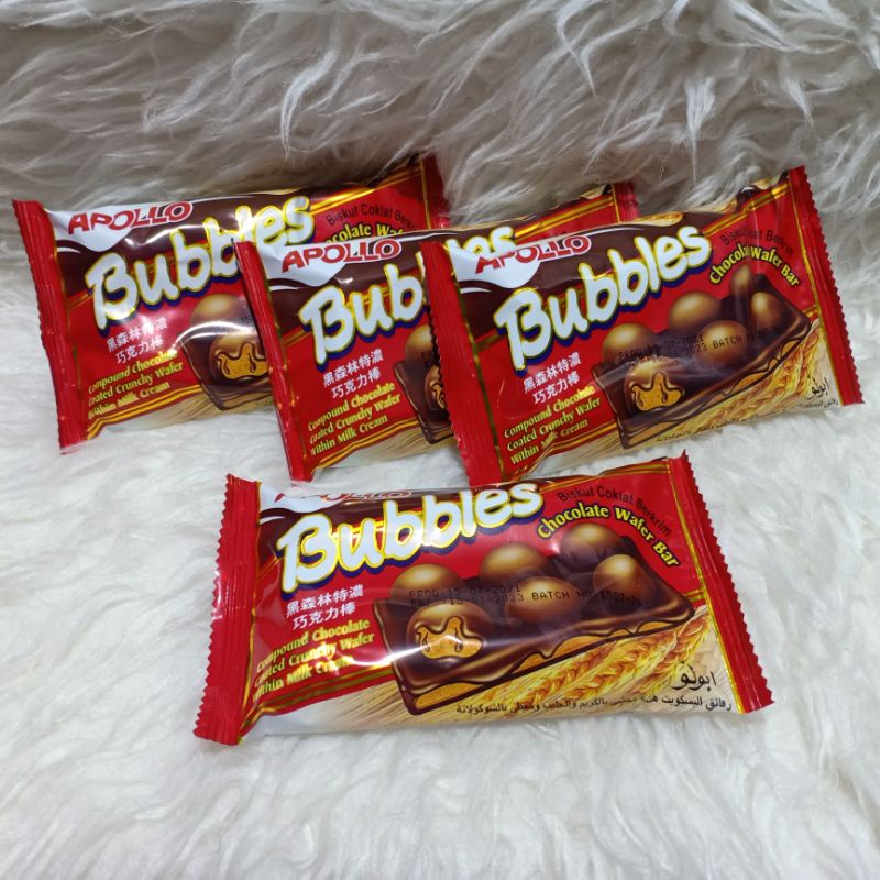 Jual Apollo Coklat Bubbles Wafer Bar 32 gram | Shopee Indonesia