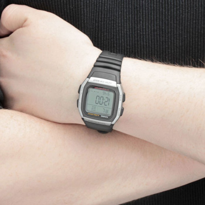 Jual Casio General W-96H / W-96H-1A / W-96H-1B / 3A Jam Tangan Pria Digital Karet Hitam | Shopee ...