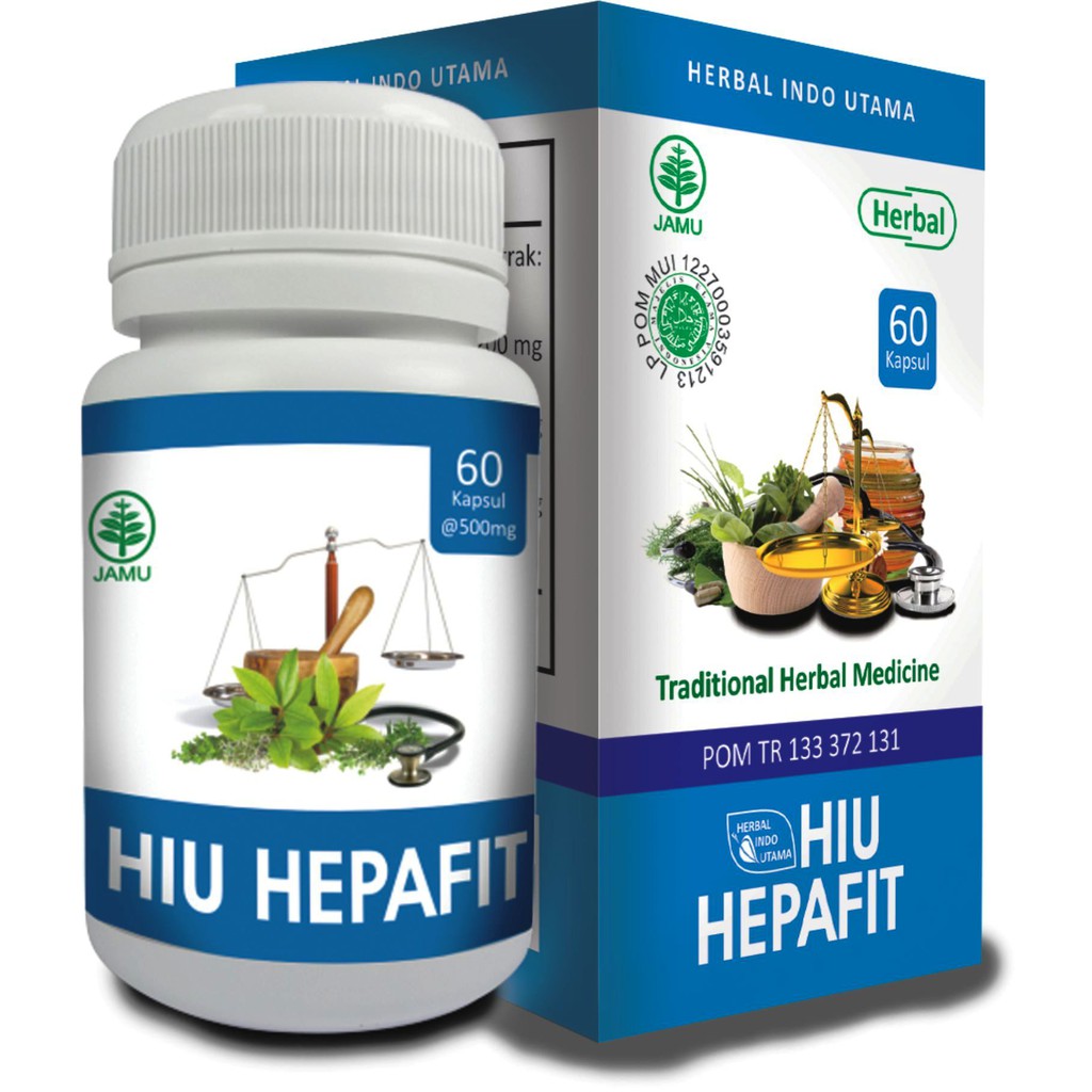 Jual HIU HEPAFIT HERBAL INDO UTAMA KAPSUL HEPATITIS | Shopee Indonesia