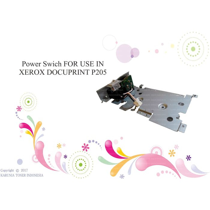 Jual Power Swich FOR USE IN XEROX DOCUPRINT P205 | Shopee Indonesia