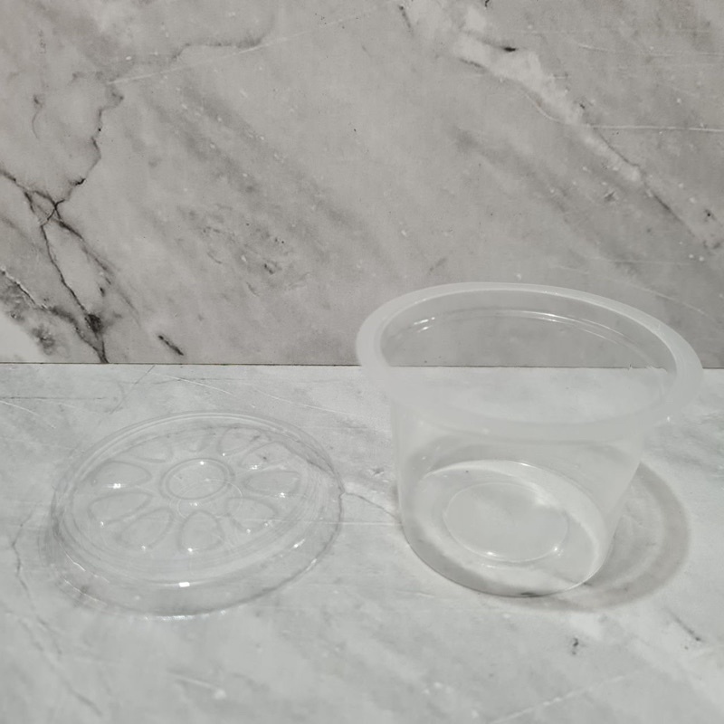 Jual Cup / Tempat Puding isi 50pcs + tutup (65ML) | Shopee Indonesia