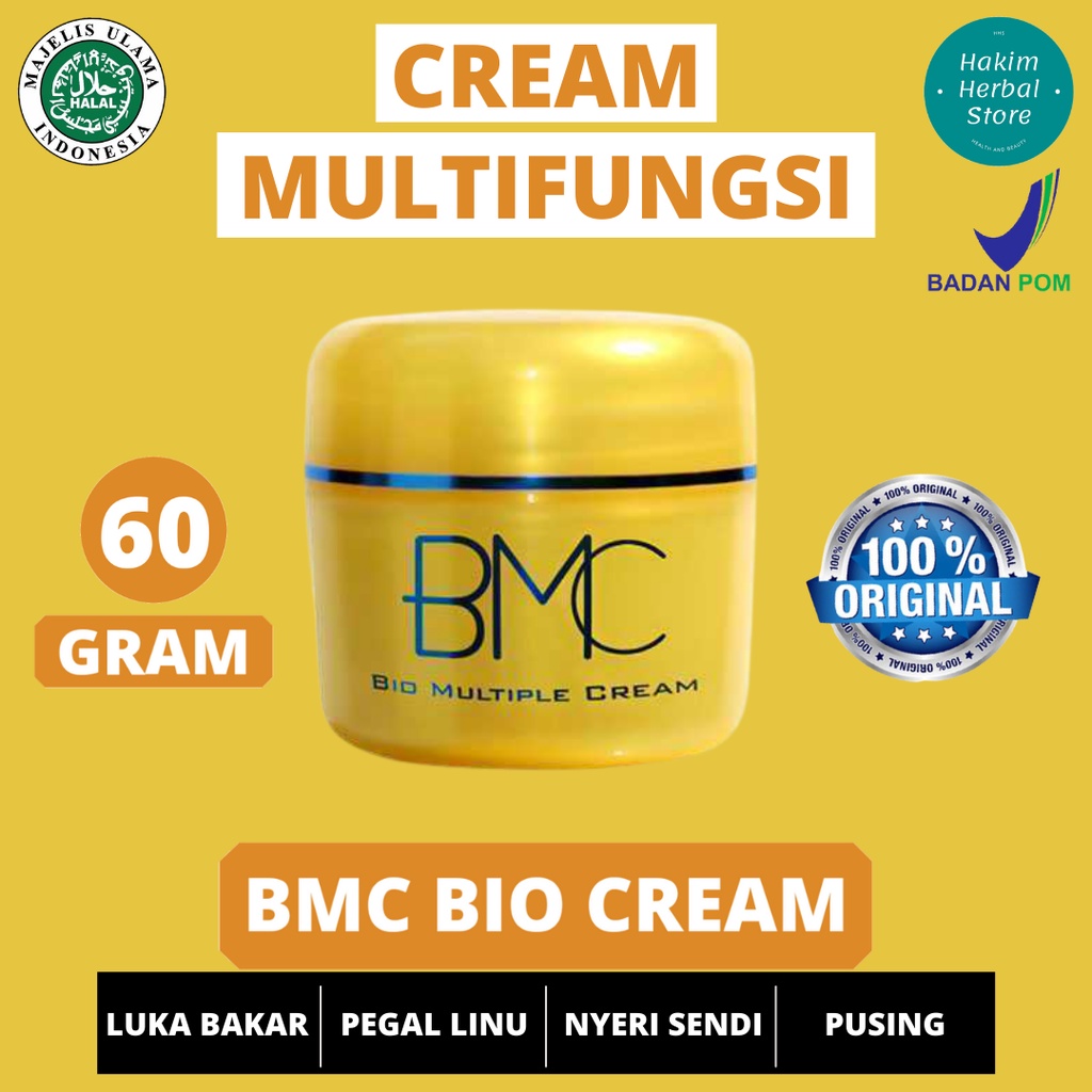 Jual BMC Bio Cream 60 gr Krim Multifungsi Obat Penghilang Bekas Luka ...