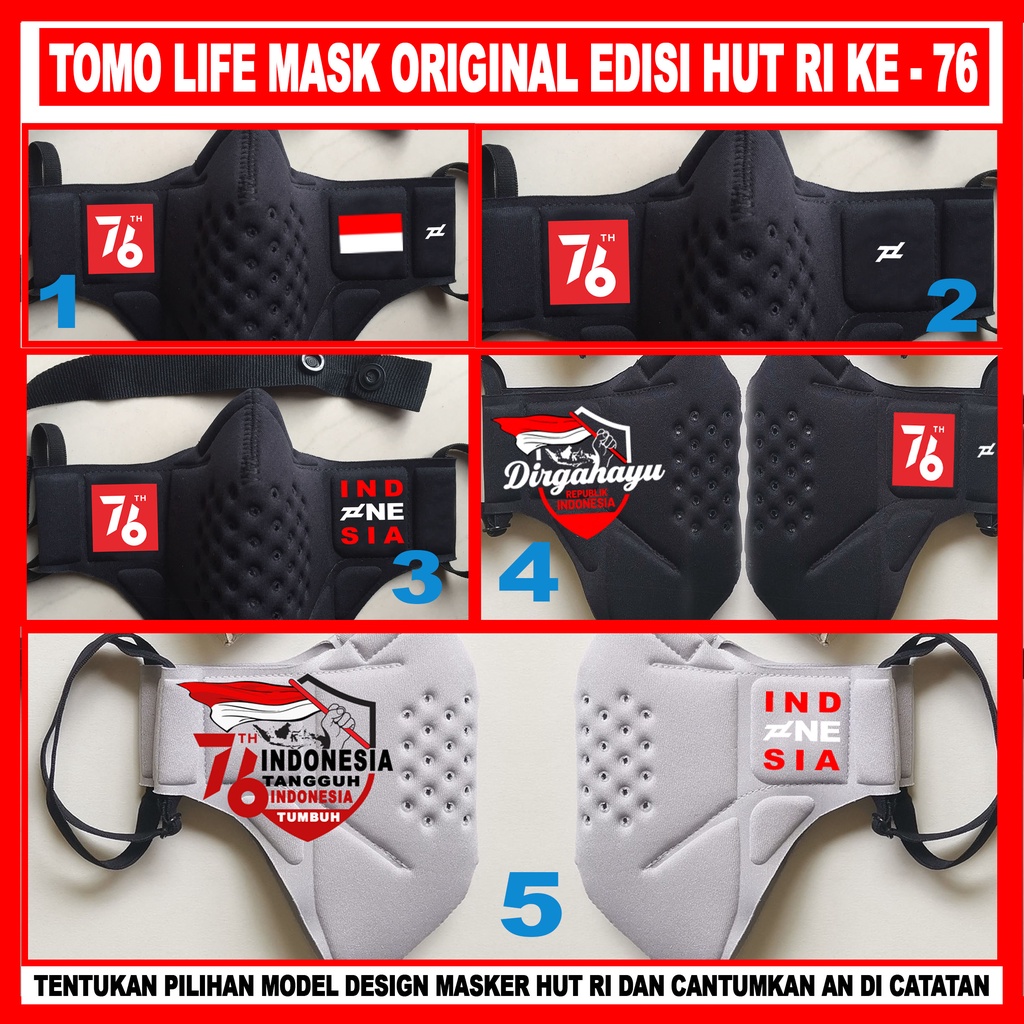 Jual MASKER TOMO LIFEMASK ORIGINAL FILTER N95 KARBON AKTIF 100% ASLI ...