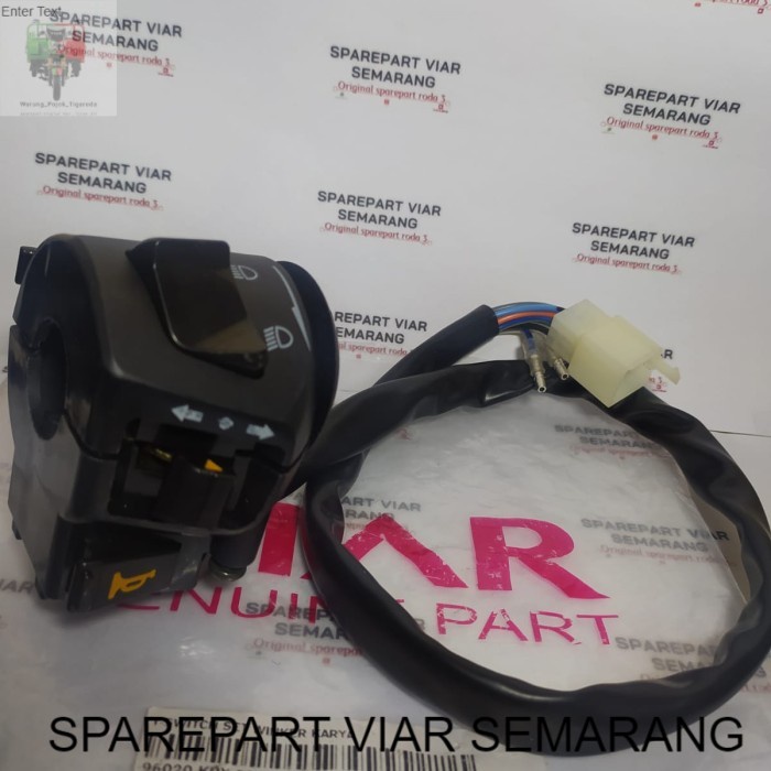 Jual holder switch sein klakson viar karya roda 3 tombol klakson viar ...