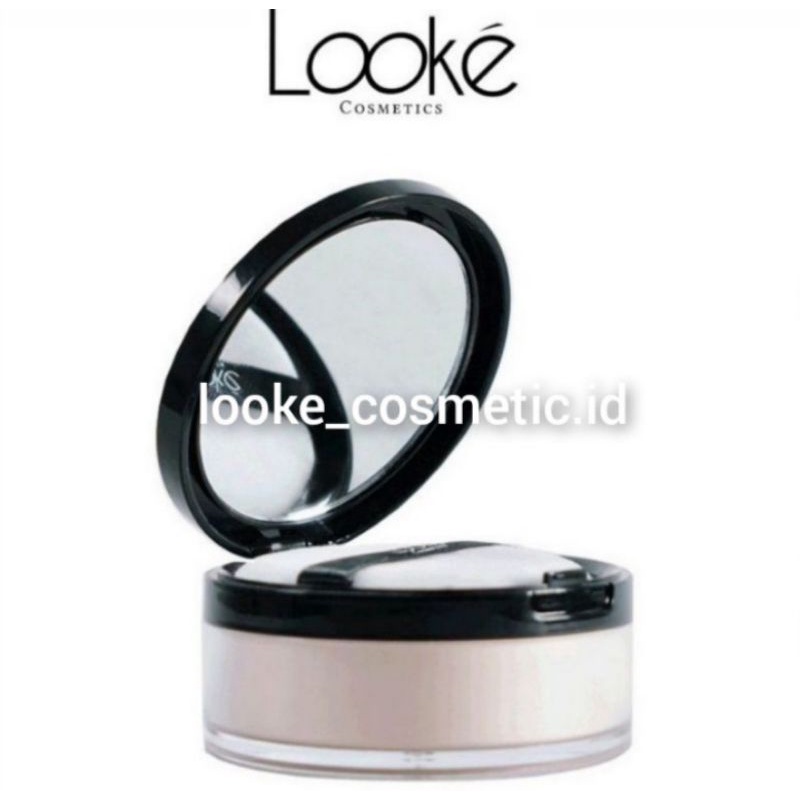 Jual Looke Holy Smooth & Blur Loose Powder Freya | Shopee Indonesia